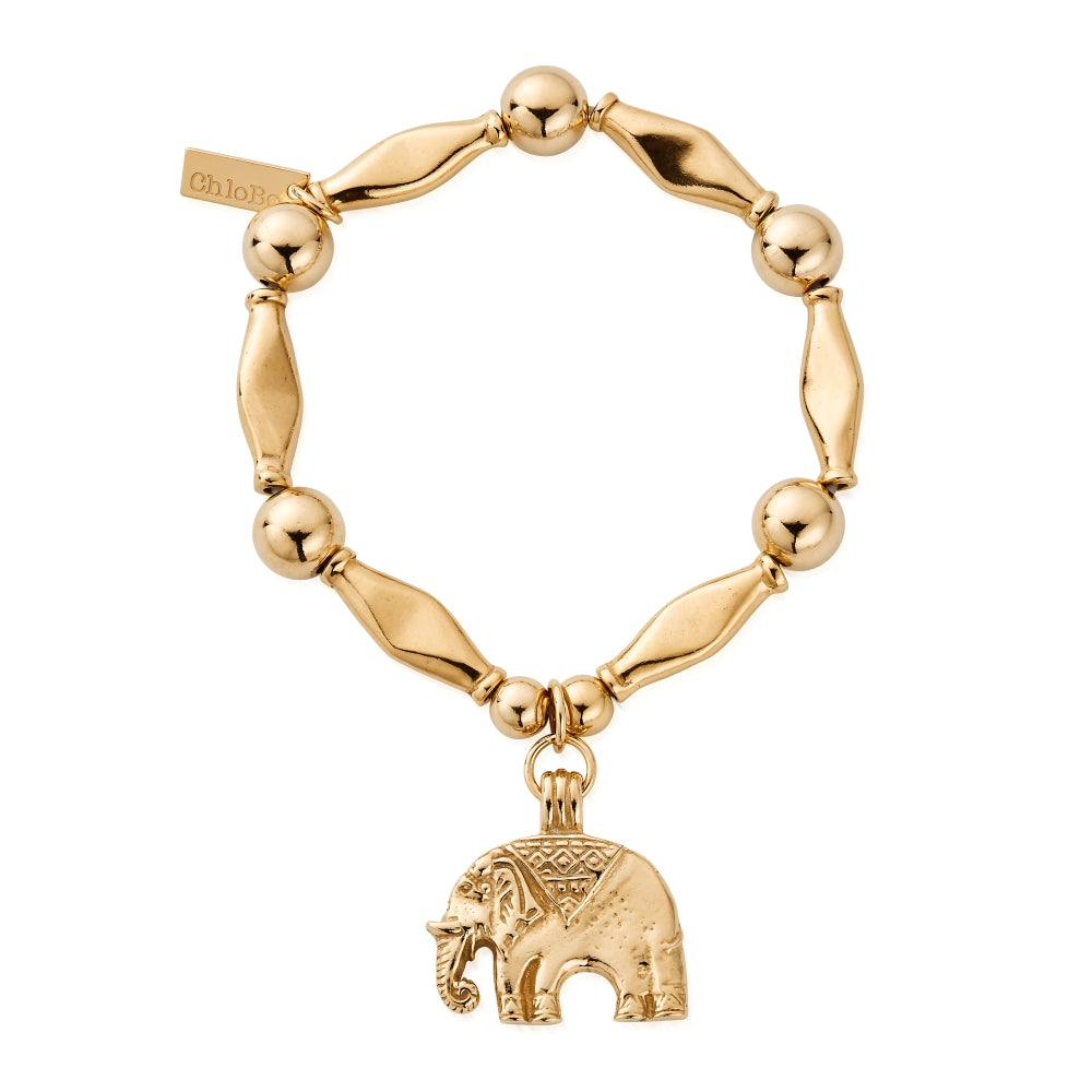 Gold plated elephant bracelet store