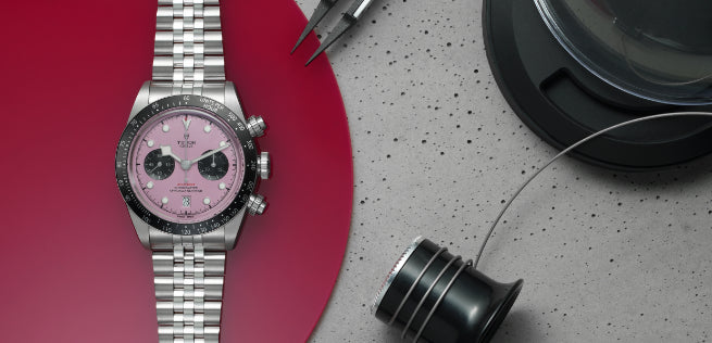 Pink Gets thee Thumbs Up – The New TUDOR Black Bay Chrono Pink Watch ...