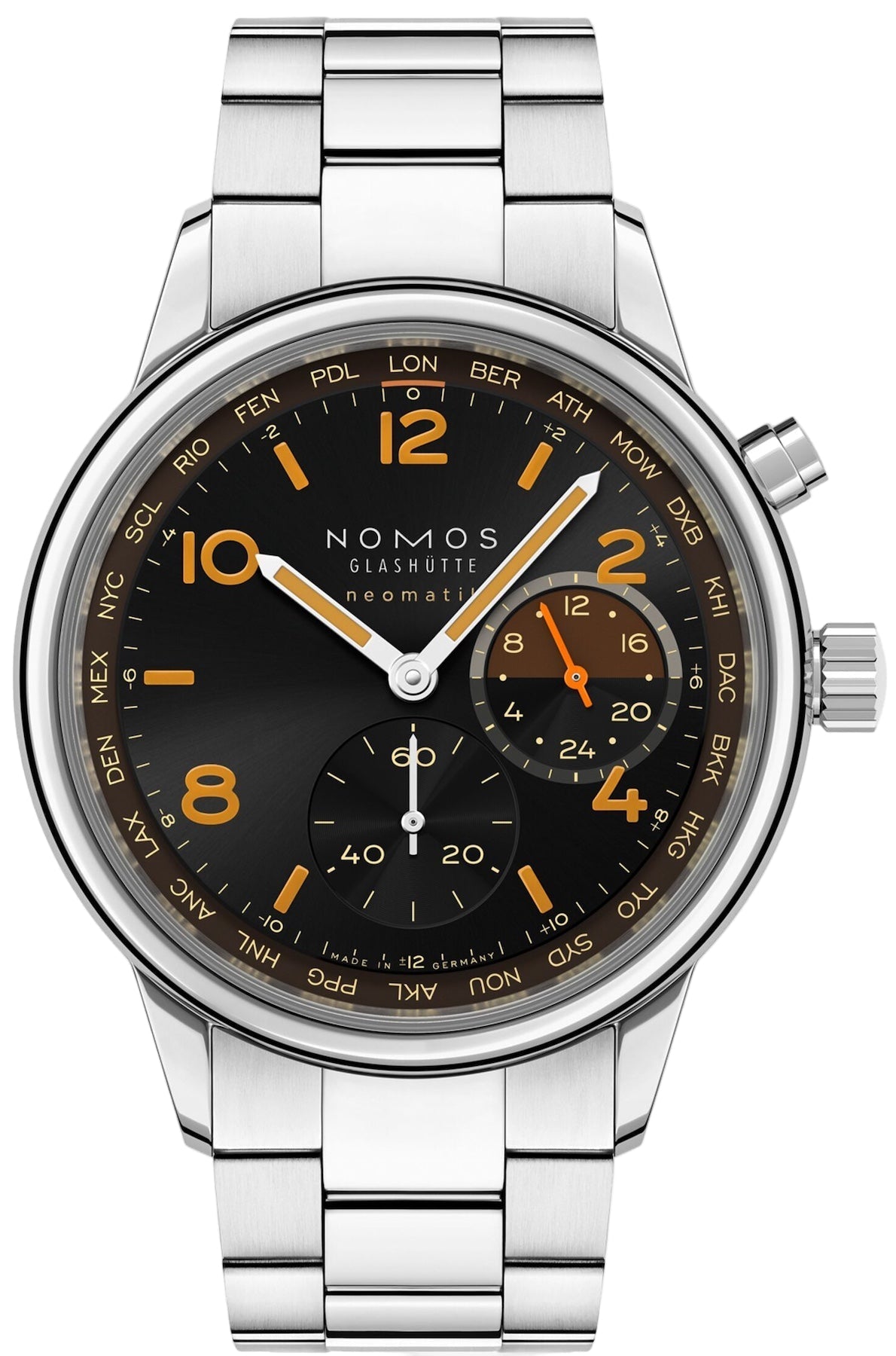 Nomos Glashutte Club Sport Neomatik Worldtimer Grid Limited Edition ...