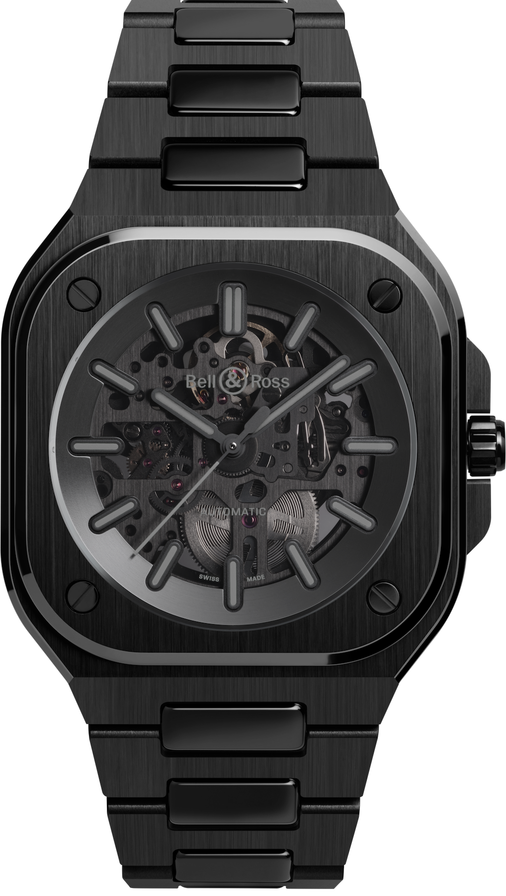 Bell & Ross BR 05 Skeleton Phantom Ceramic Limited Edition Watch BR05A ...