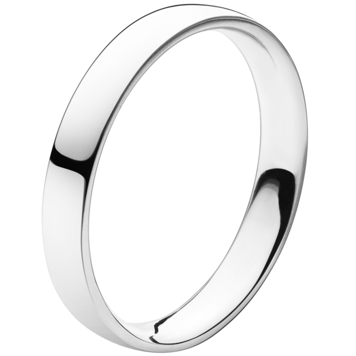 Georg Jensen Magic Platinum Band Ring 20000464 | C W Sellors Fine Jewellery