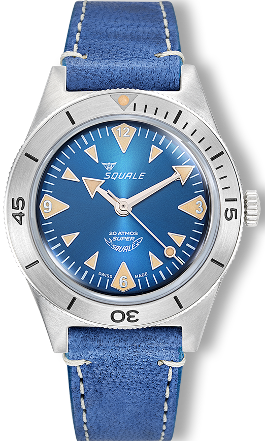Squale Super Squale Big Arrows Blue Watch SUPERSSABL.PBL | C W Sellors ...