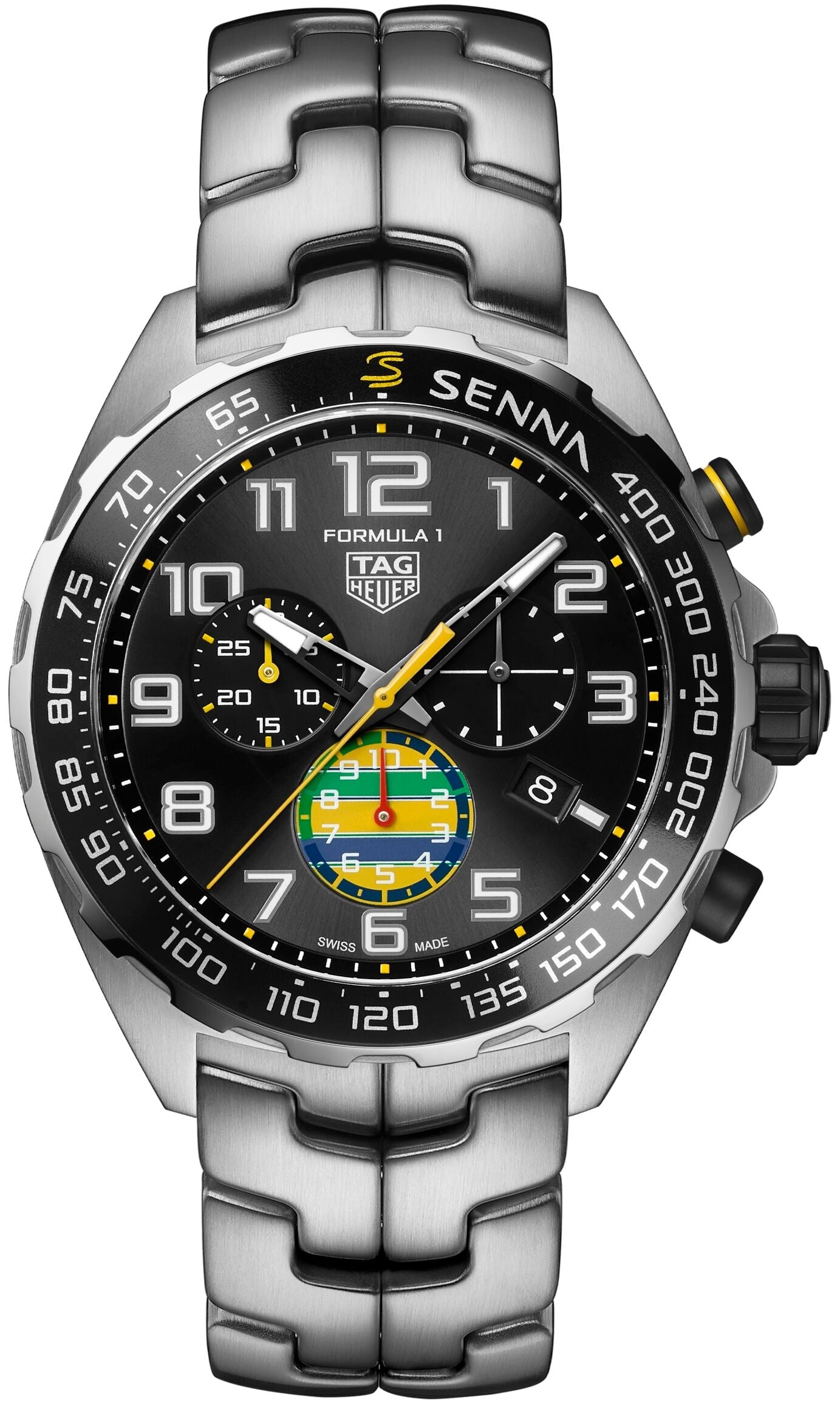 TAG Heuer Formula 1 Chronograph x Senna Special Edition Watch CAZ101AX ...