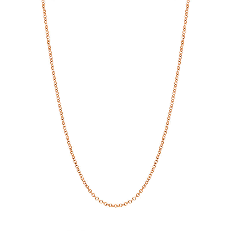 Faberge 18ct Rose Gold 1.3mm 50cm Trace Chain D 912CH1717 | C W Sellors ...