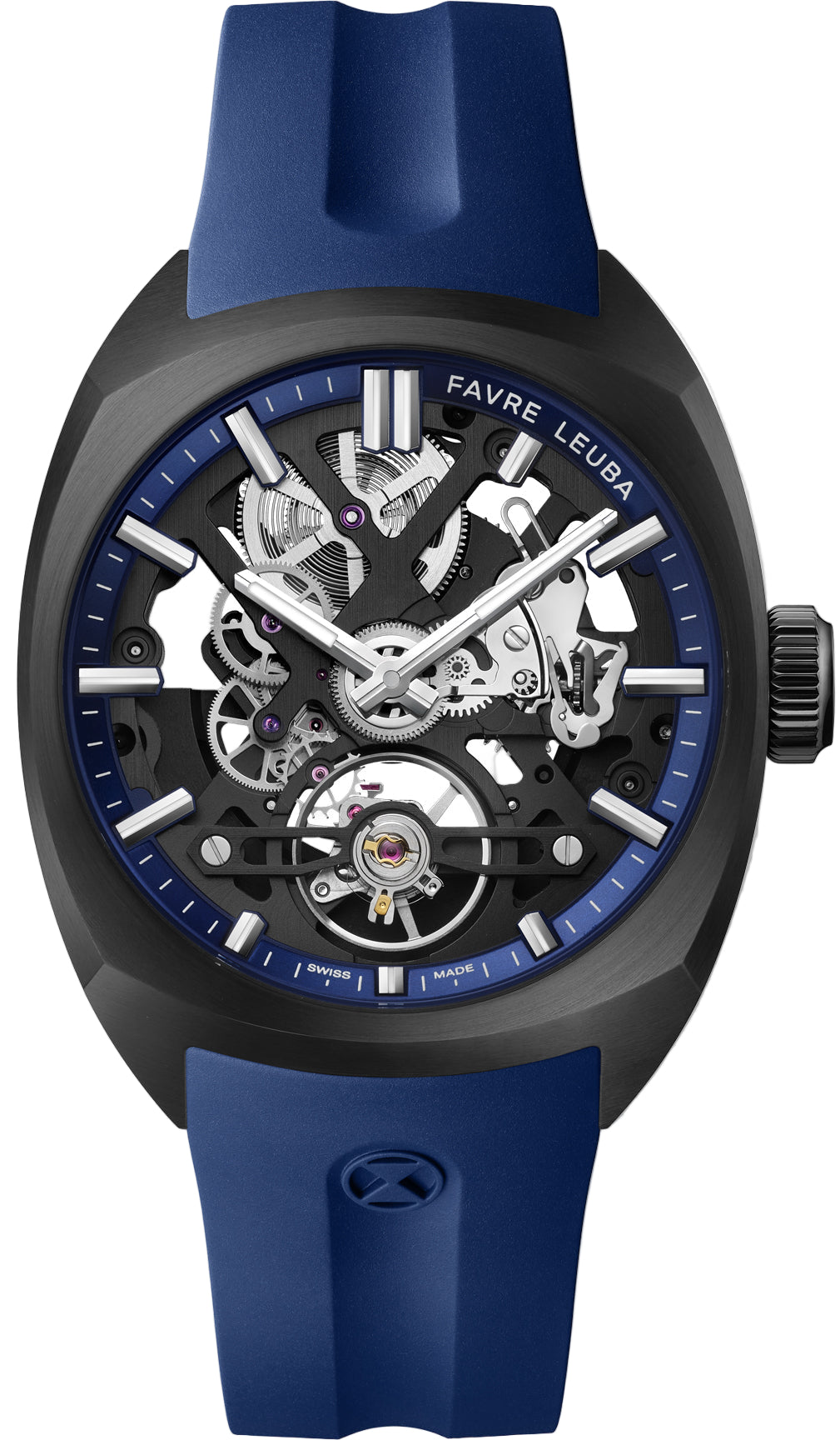 Favre Leuba Chief Skeleton Black DLC Watch 00.20106.105.02.302 | C W ...