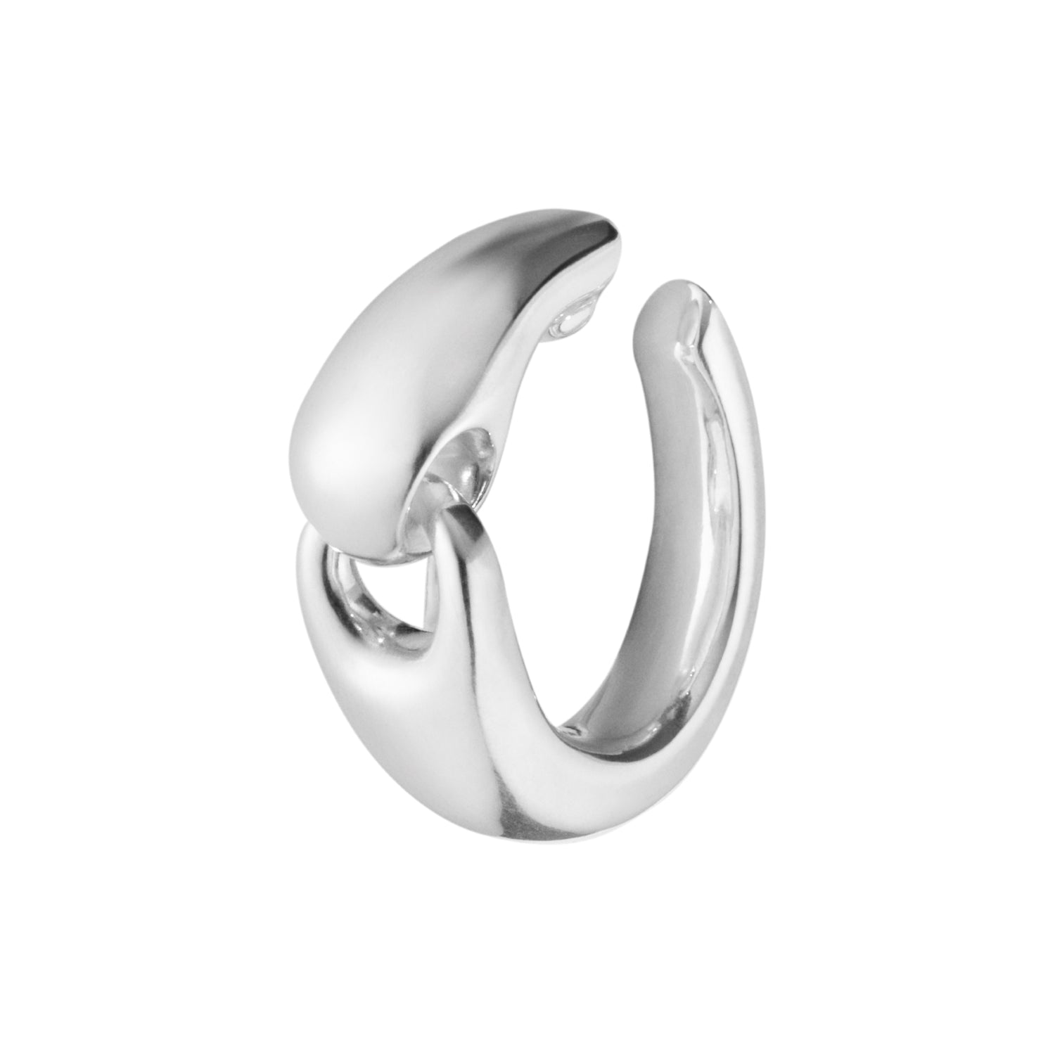 Georg Jensen Reflect Sterling Silver Earr Cuff 20001300 | C W Sellors ...